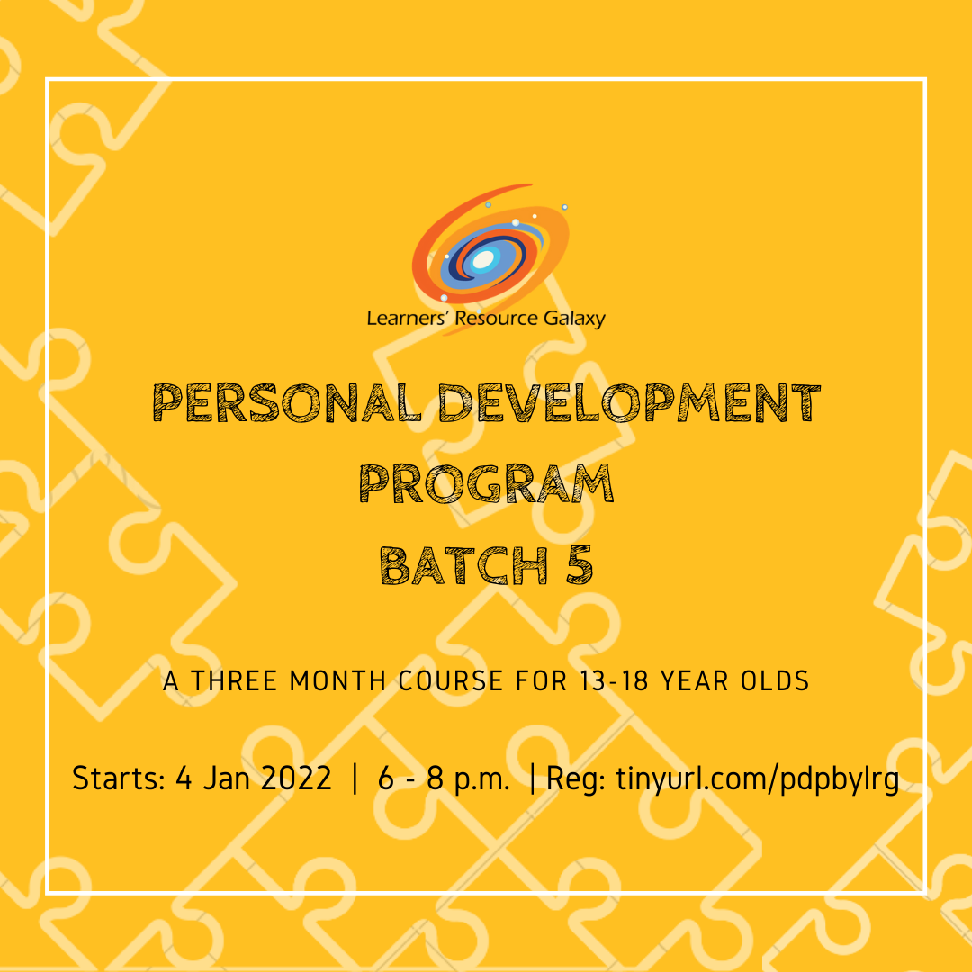 Personal Development Program - Batch 5 - Learners' Resource Galaxy